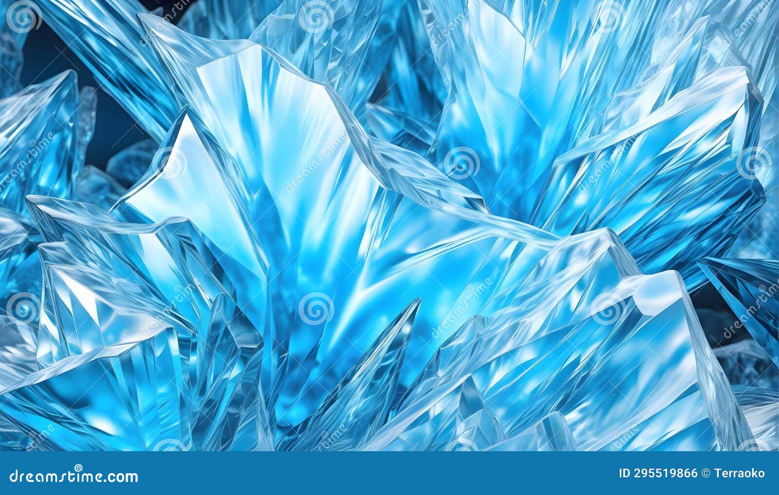 Abstract Ice Texture Graphic Pattern, Icy Winter, Frozen Ice Background ...