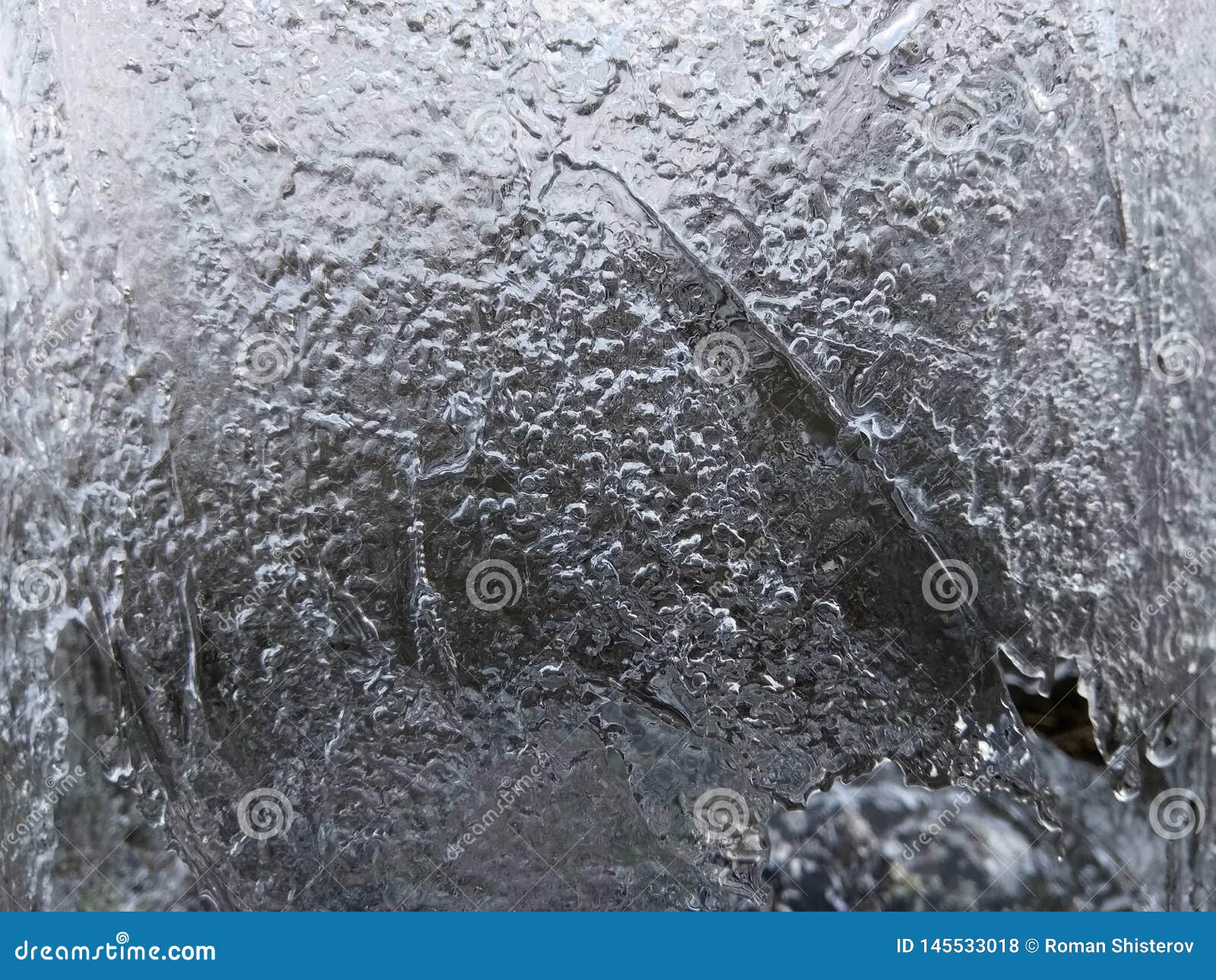 Abstract Ice Texture. Abstract Nature Background. Arctic Ice. Stock ...