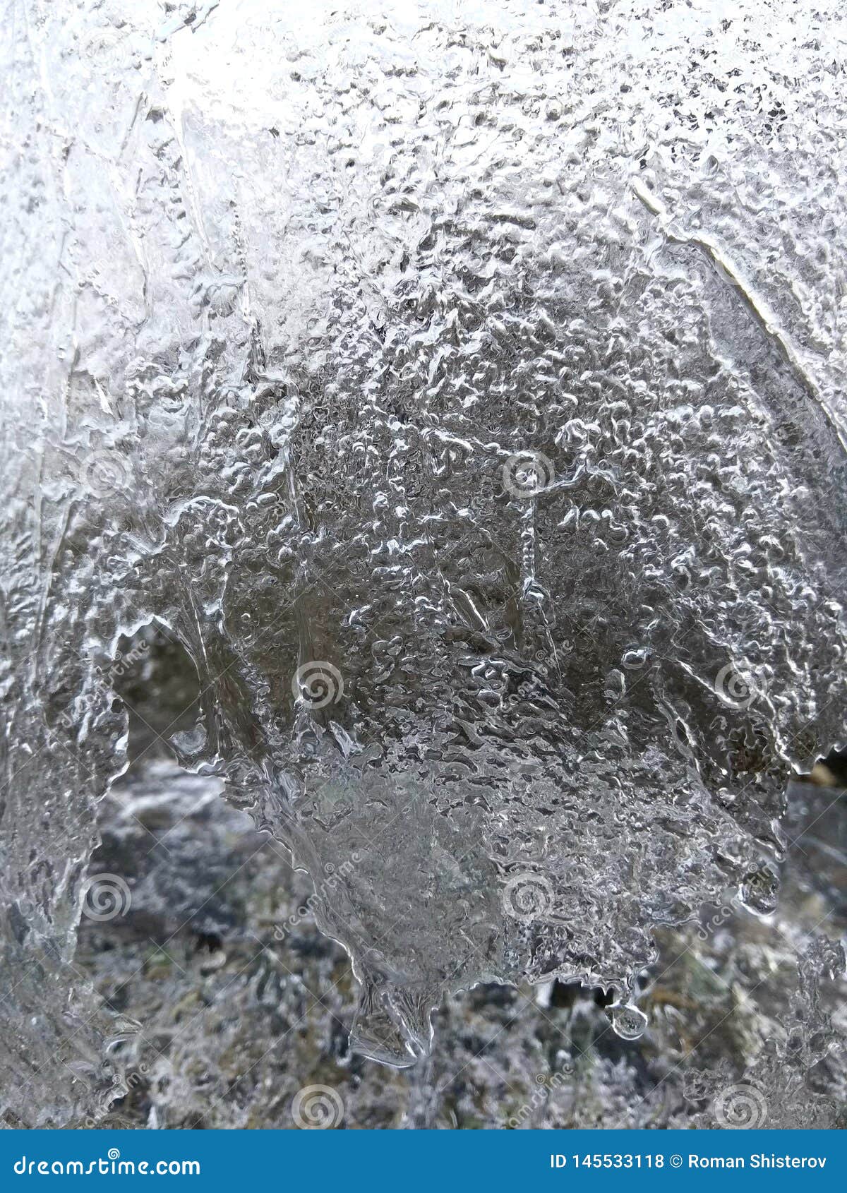 Abstract Ice Texture. Abstract Nature Background. Arctic Ice. Stock ...