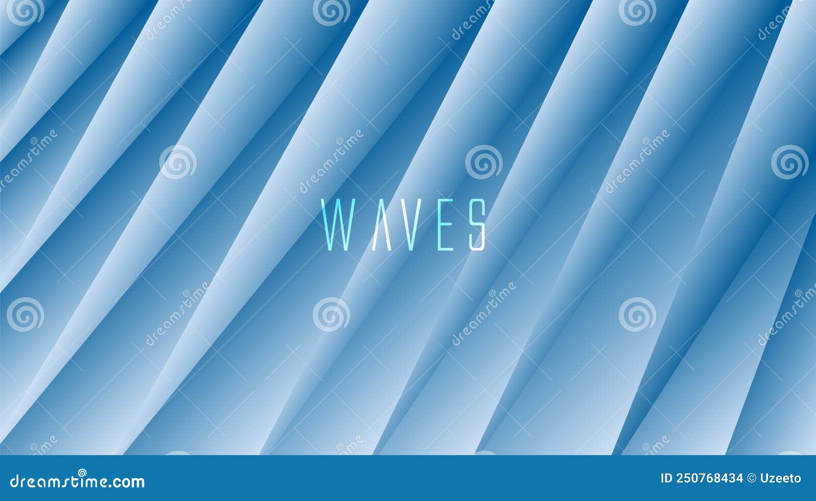 Abstract Ice Waves Background with Gradient for Your Design Stock ...