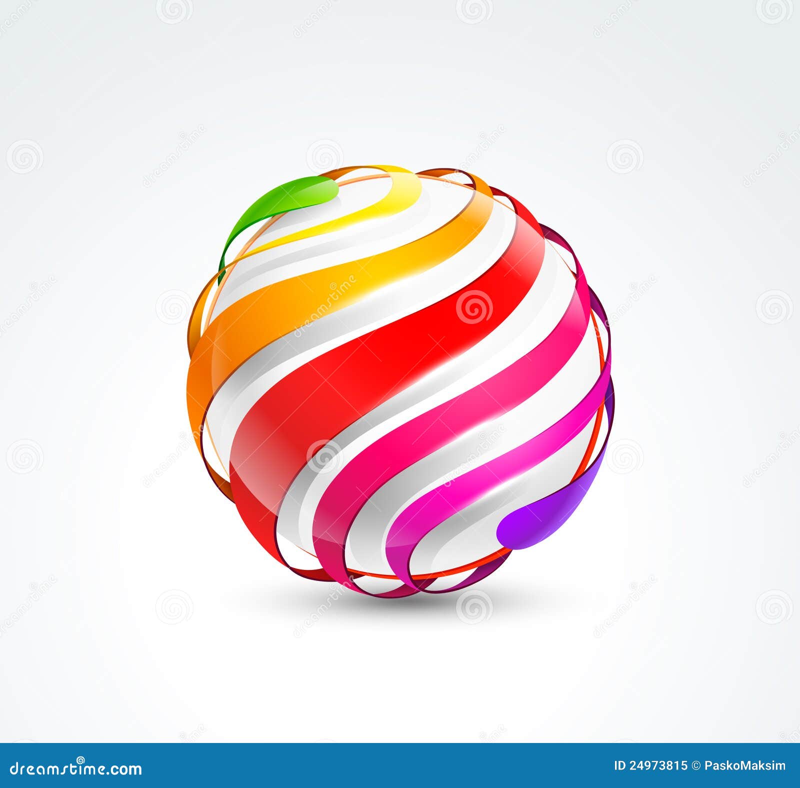 Abstract icon stock vector. Illustration of identity - 24973815