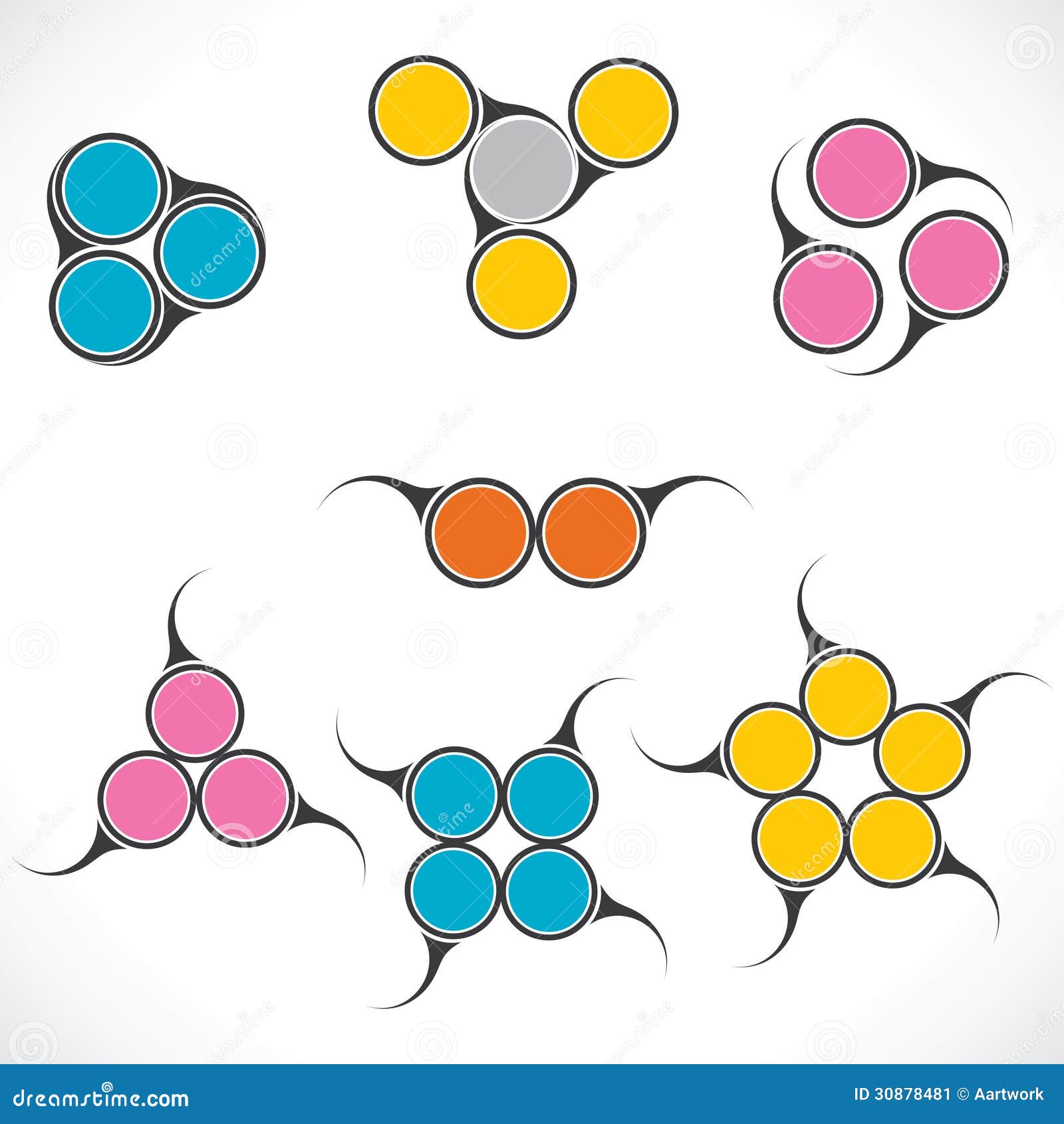 Abstract icon stock vector. Illustration of graphics - 30878481