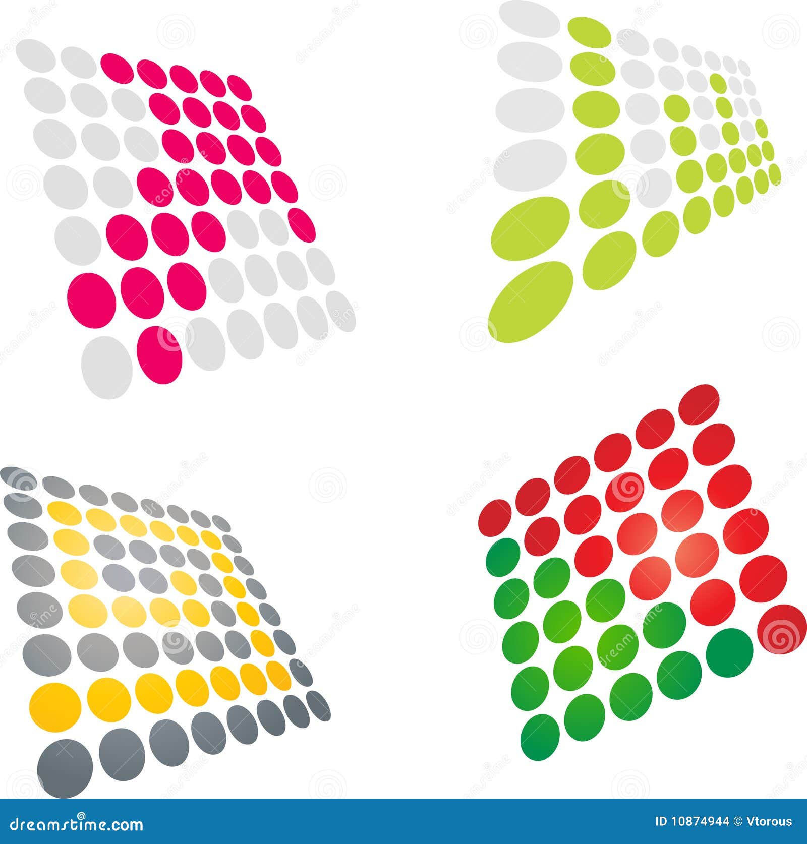 Abstract icons stock vector. Illustration of isolated - 10874944