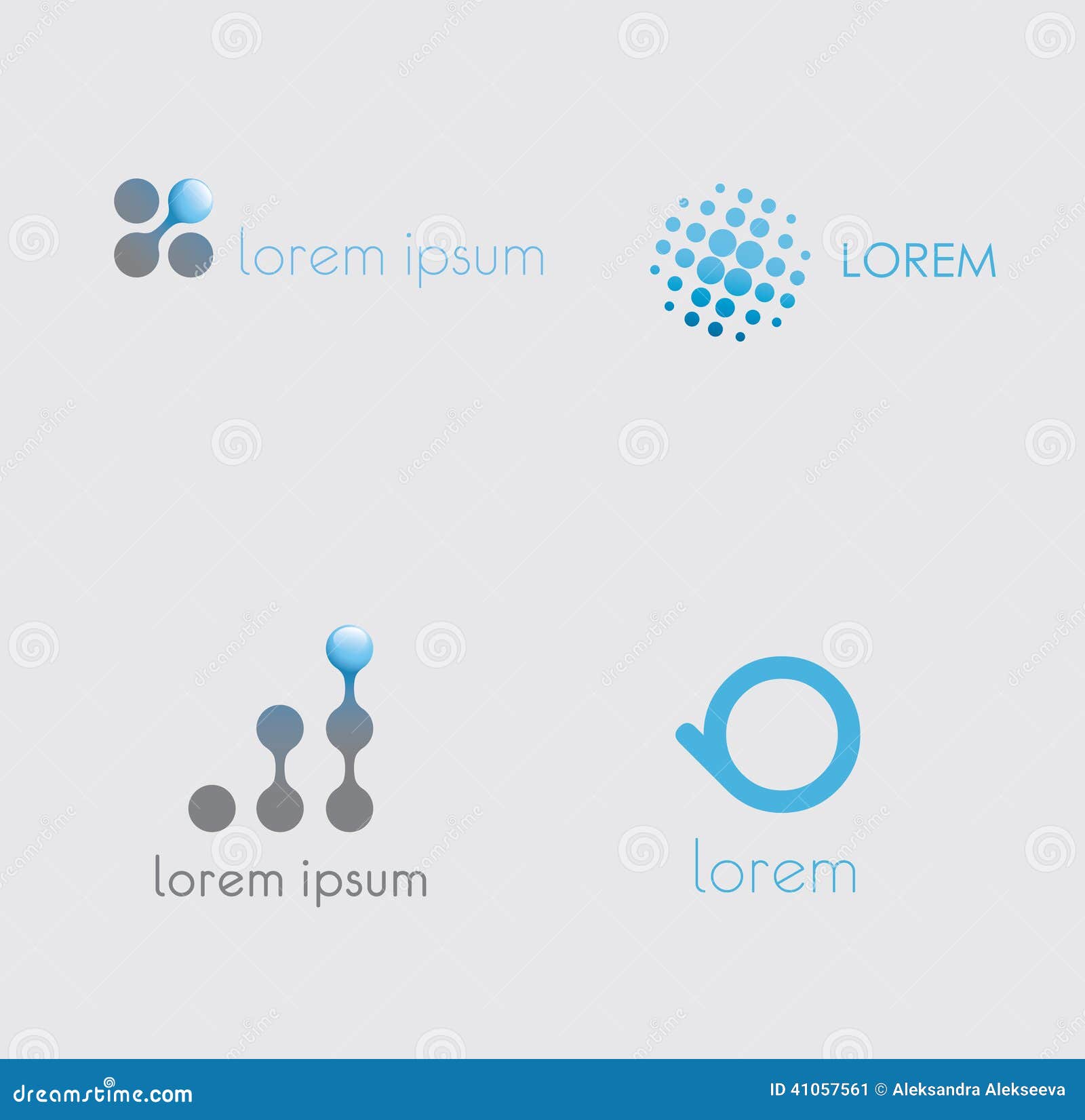 Abstract icons set stock vector. Illustration of design - 41057561