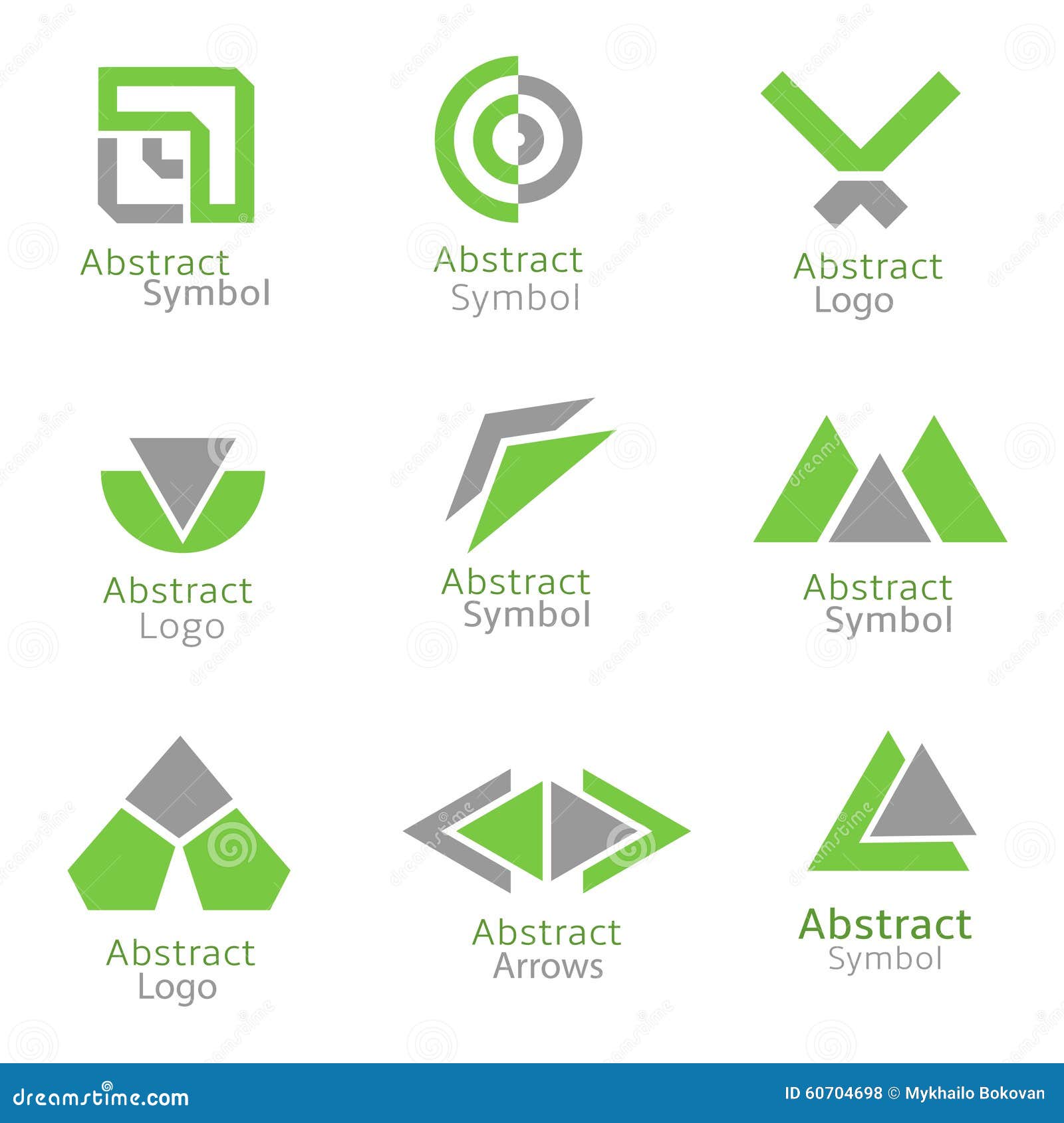 Abstract icons stock vector. Illustration of creative - 60704698