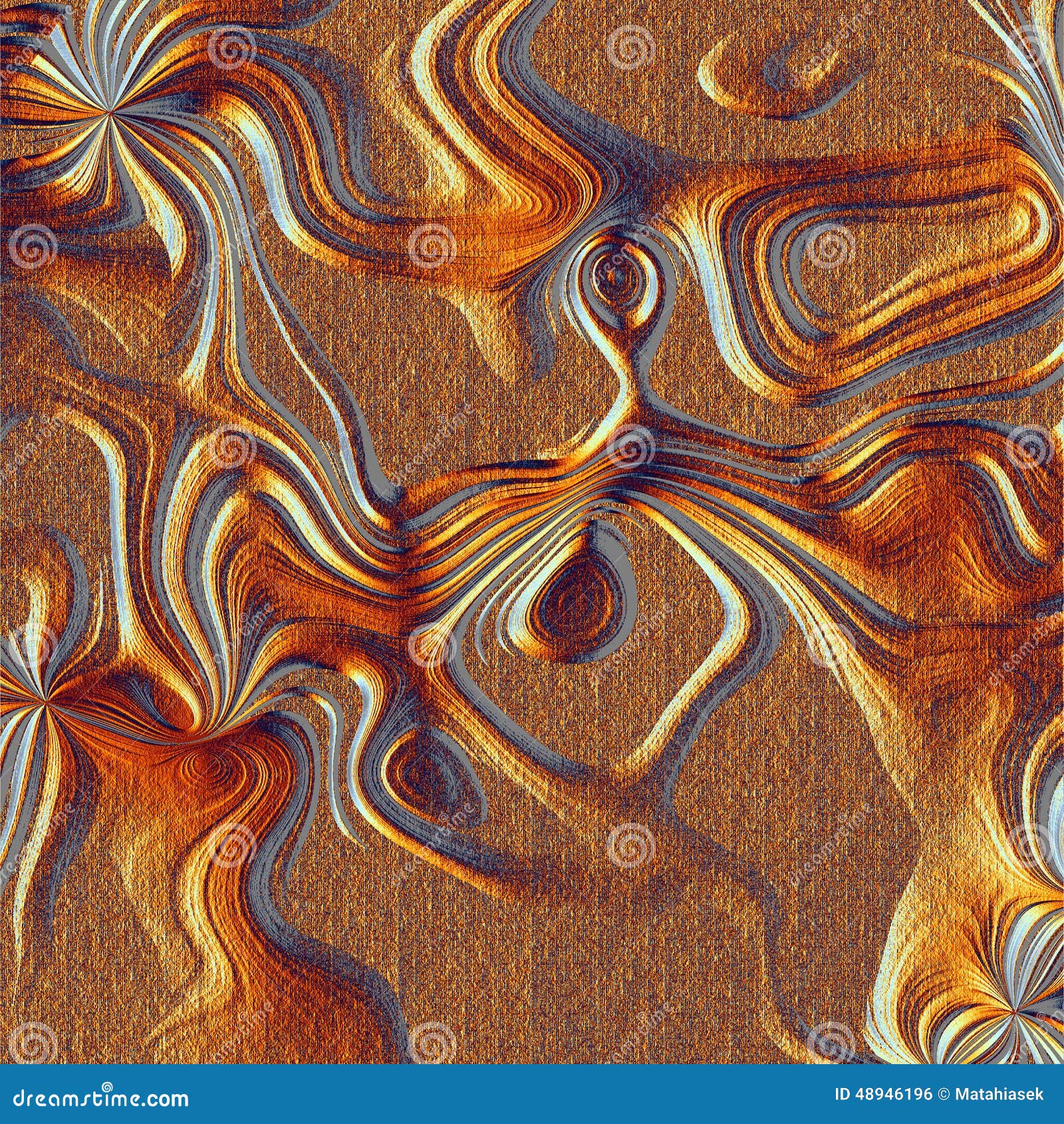 Abstract Illuminated Brown Relief Texture Stock Illustration ...