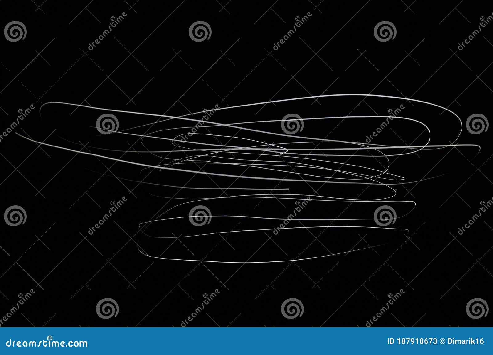 Abstract Illuminated White Led Lines Stock Image - Image of flash ...