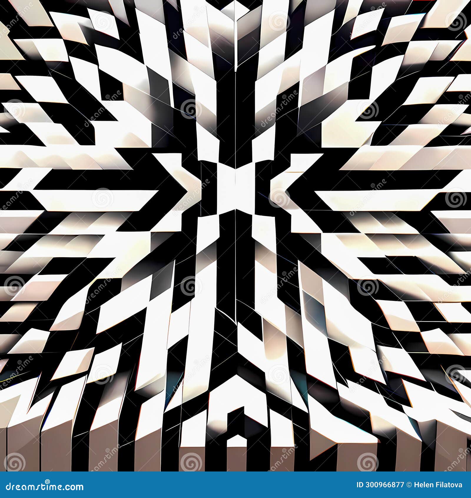 Abstract Illusionism Art stock illustration. Illustration of design ...