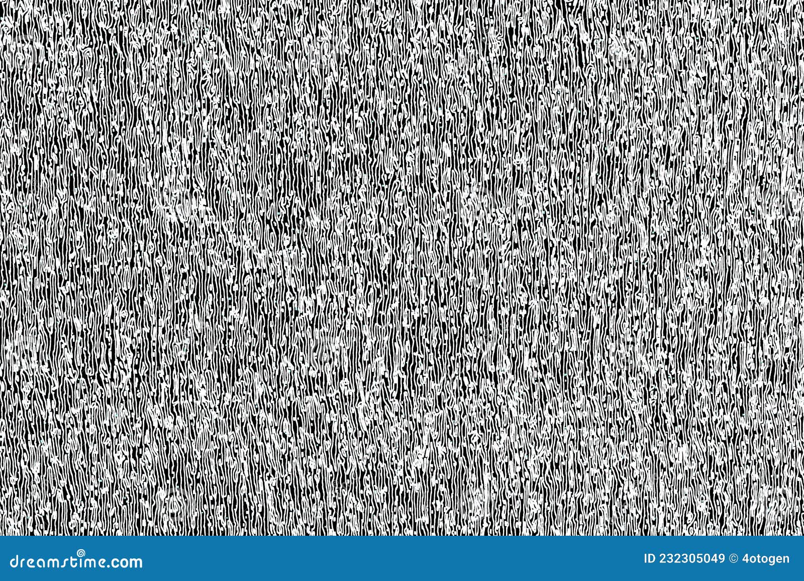 Abstract Illustration of Black and White Uneven Lines. Stock Image ...