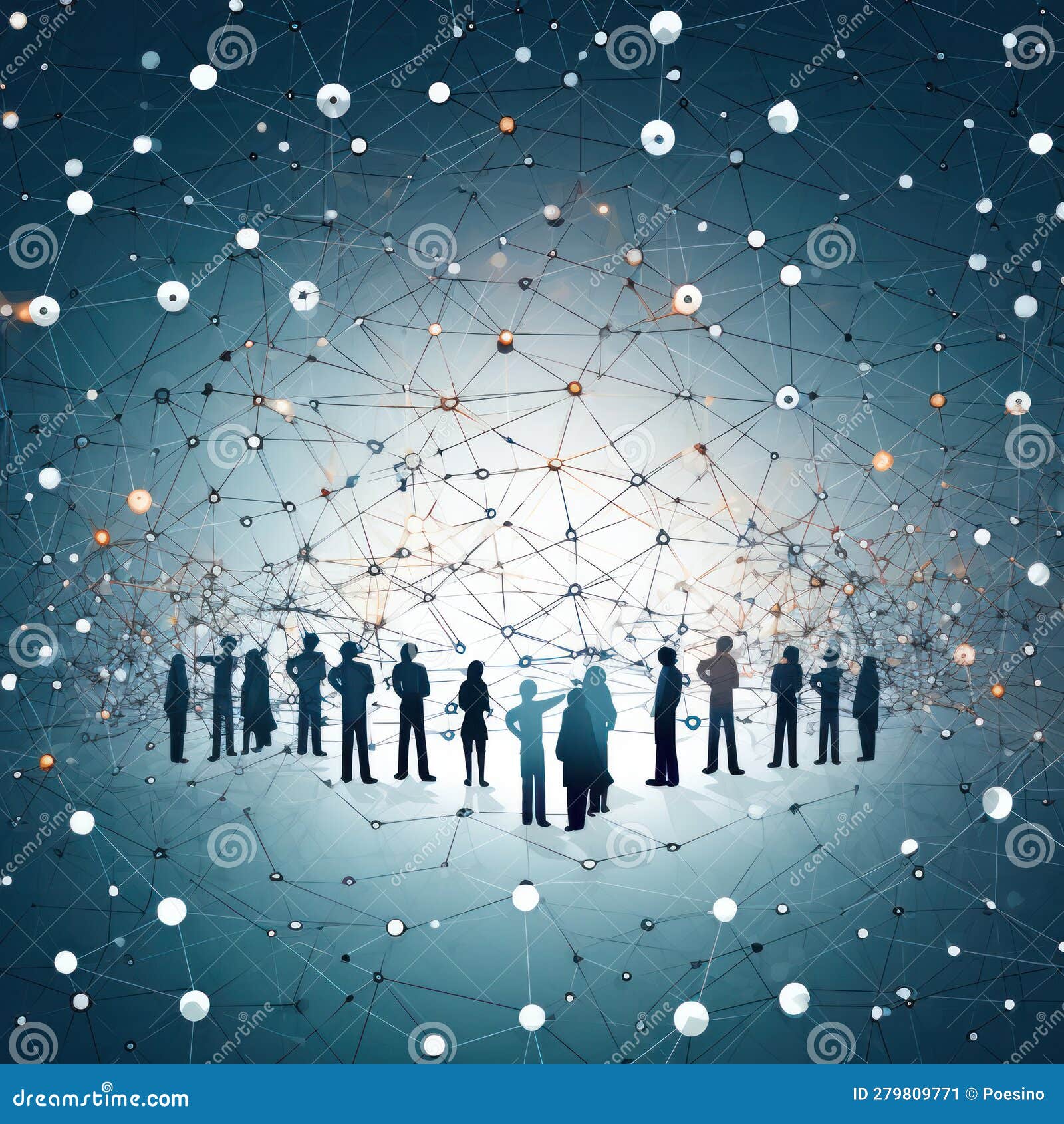 Social Community and Communion Under Abstractism. (Real 300 DPI ...