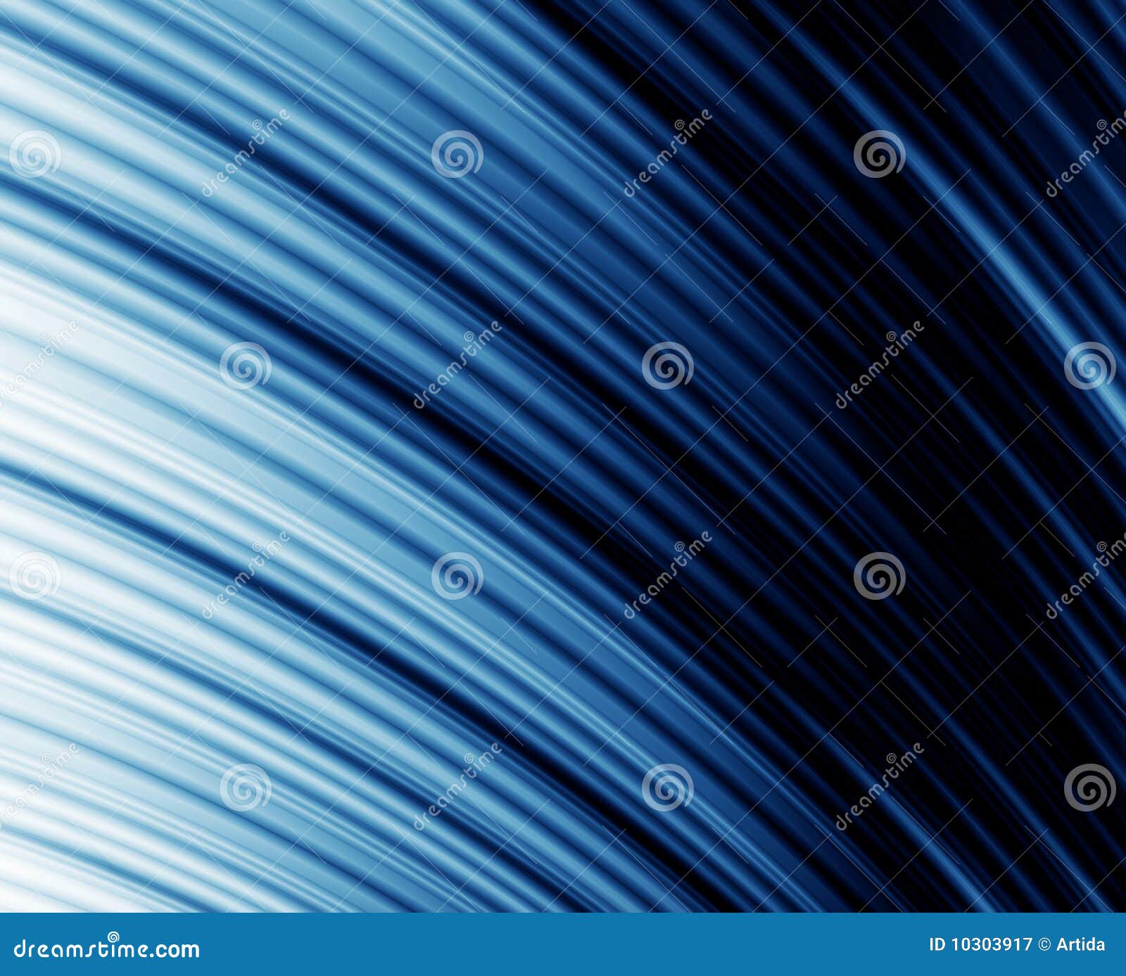 Abstract Illustration of Blue Bars, Background Stock Illustration ...