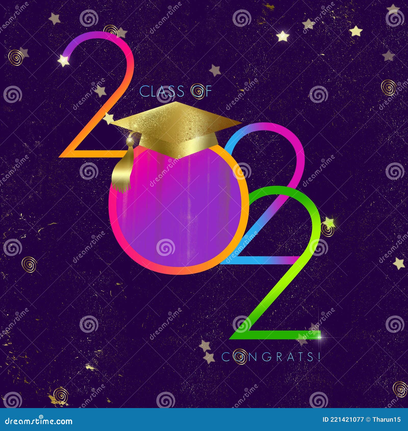 Congratulations Graduates 2020 Graduation Background Template. Greeting ...