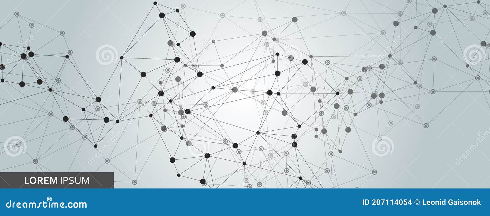 Abstract Illustration with Abstract Connect Lines for Wallpaper Design ...