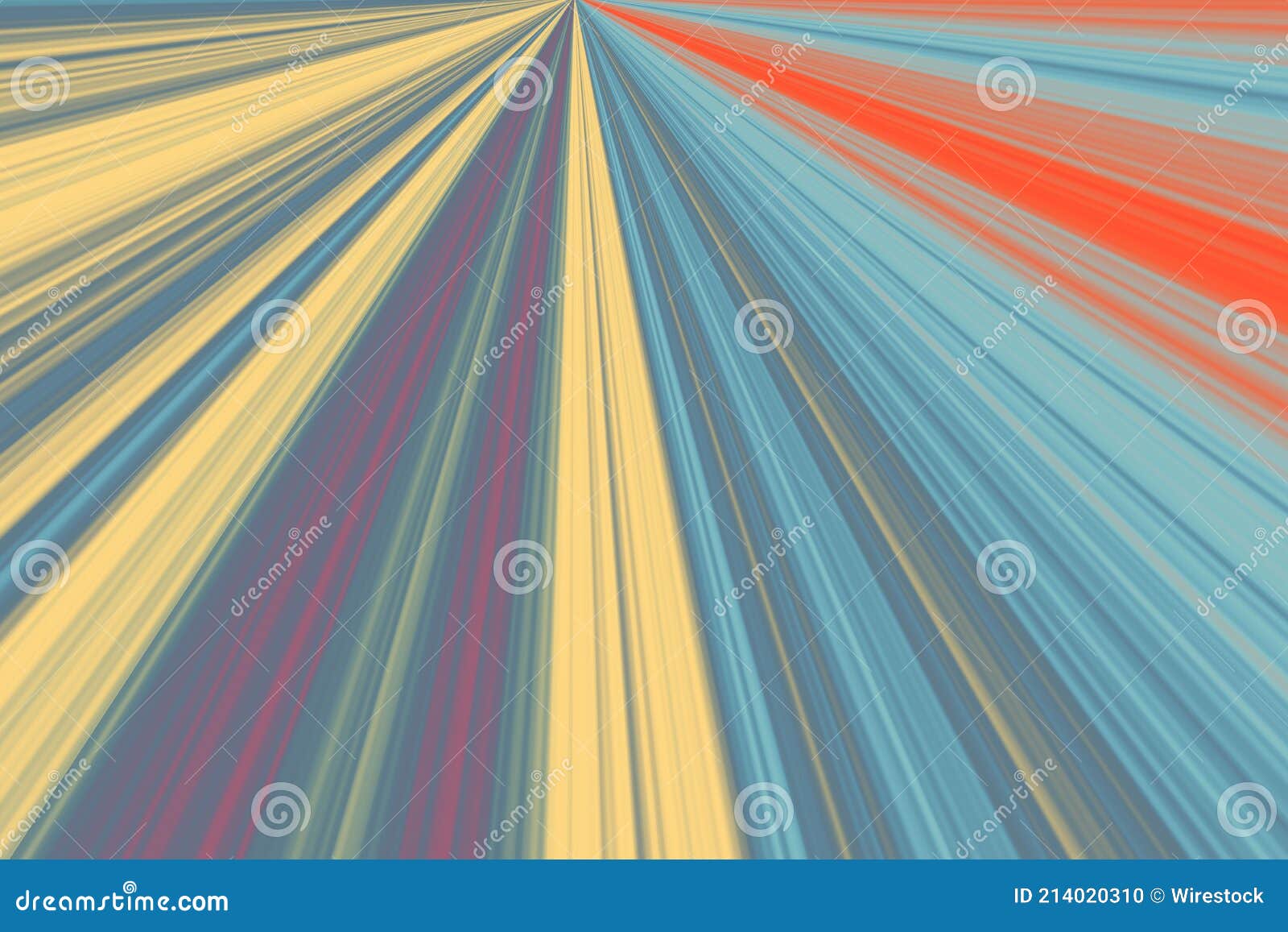 Abstract Illustration in Different Colors Line Stock Illustration ...