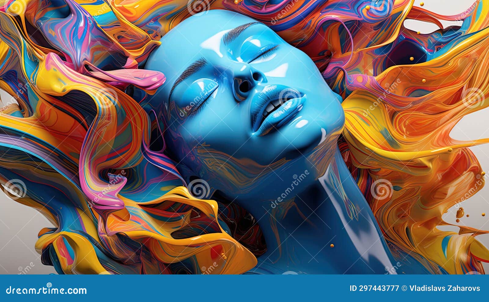 Abstract Illustration Embodies Complex Human Emotion Using Forms and ...