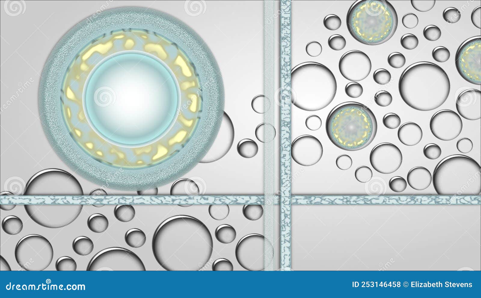 Just a bubbly design stock illustration. Illustration of design - 253146458