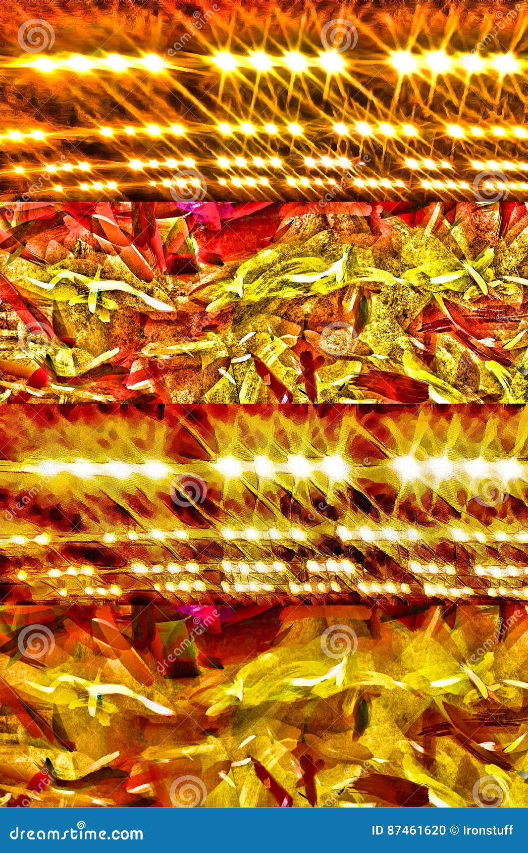 Abstract Illustration of Four Rectangles Stock Illustration ...