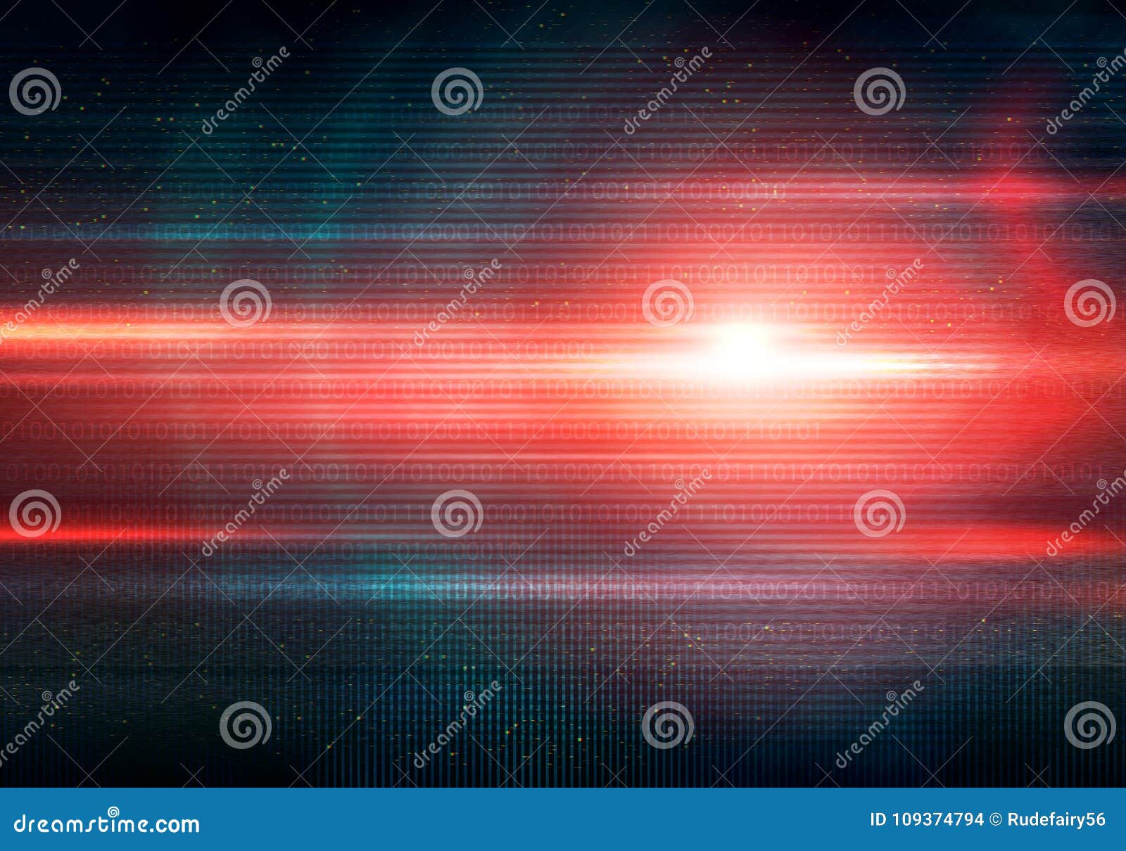 Abstract Illustration of Glitched Screen Signal Error Stock ...