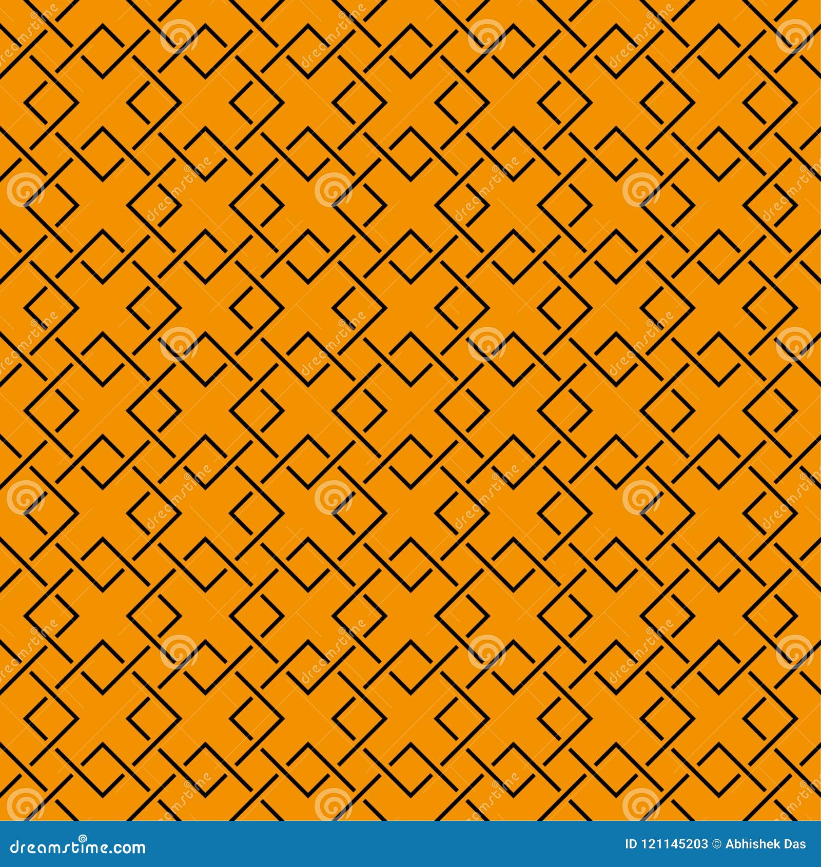 Illustration of Interlocking Square Pattern Stock Illustration ...