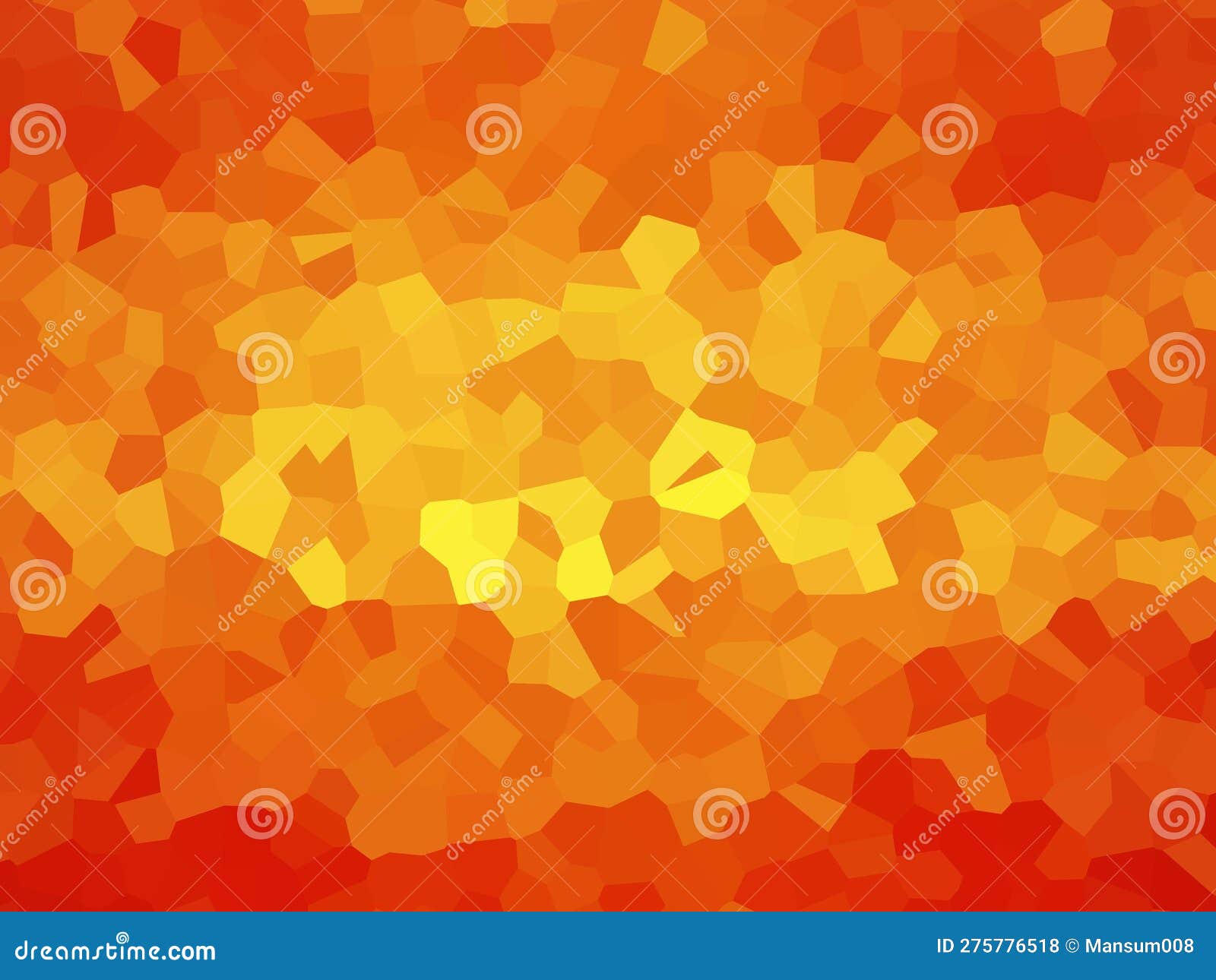 Abstract Illustration of Orange, Yellow and Red Colors Stock ...