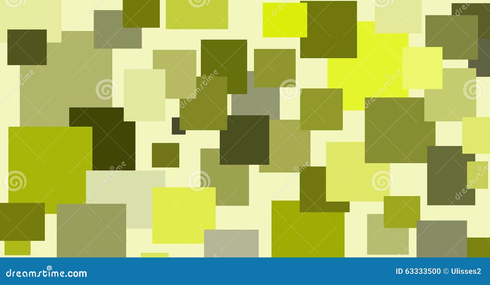 Abstract Illustration of Randomly Located Rectangular Shapes in ...