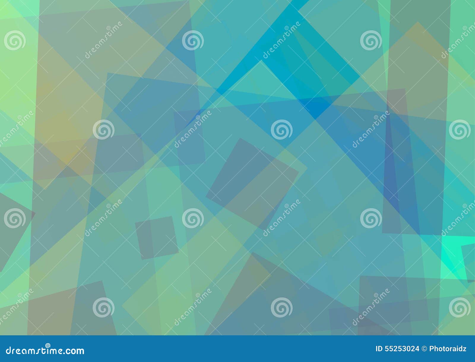 Abstract Illustration with Rectangle Stock Illustration - Illustration ...