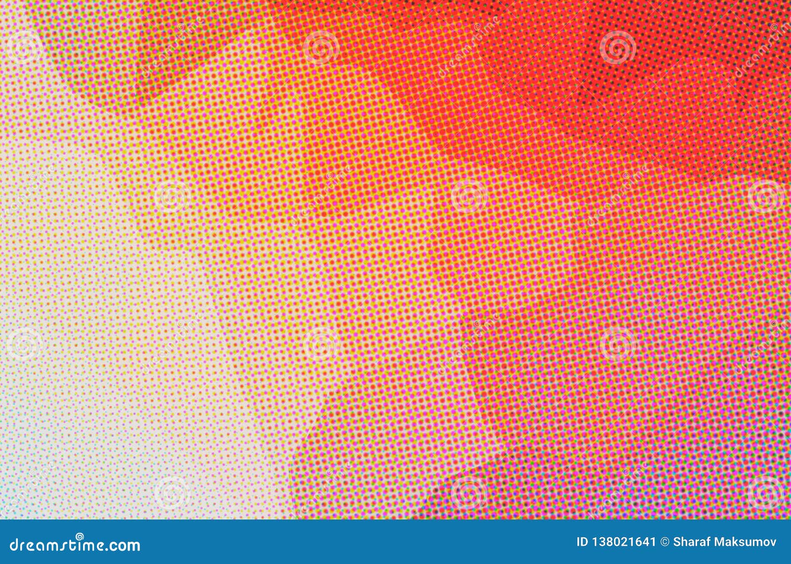 Abstract Illustration of Red Dots Background Stock Illustration ...