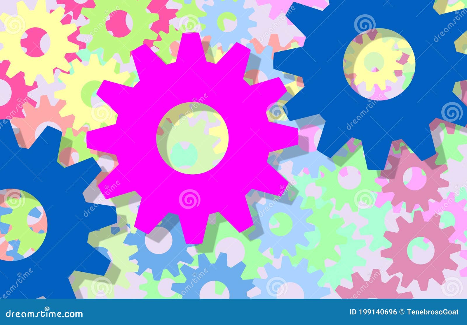 OBJECTIVES Colorful Overlapping Letters Banner Vector Illustration ...