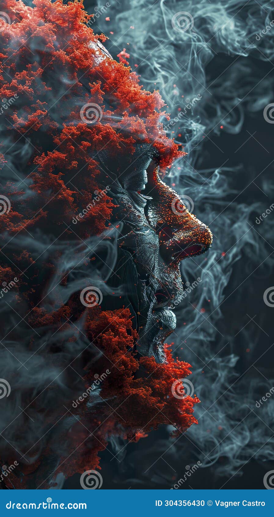 Abstract Illustration Representing a Disease X. Stock Illustration ...