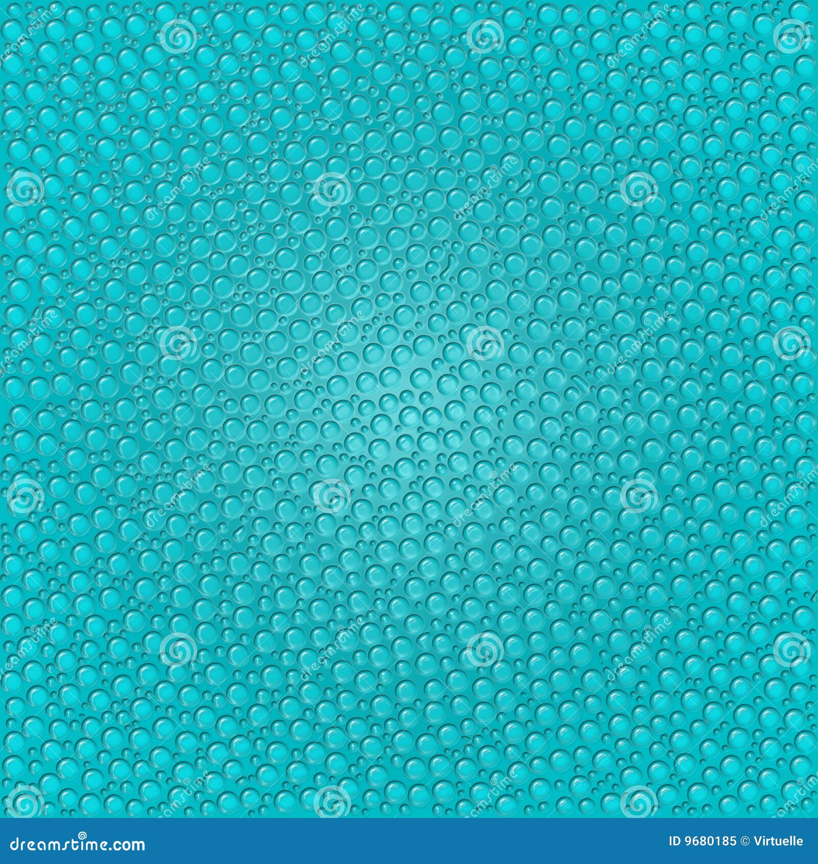 Abstract Illustration with Shiny Bubbles Stock Illustration ...