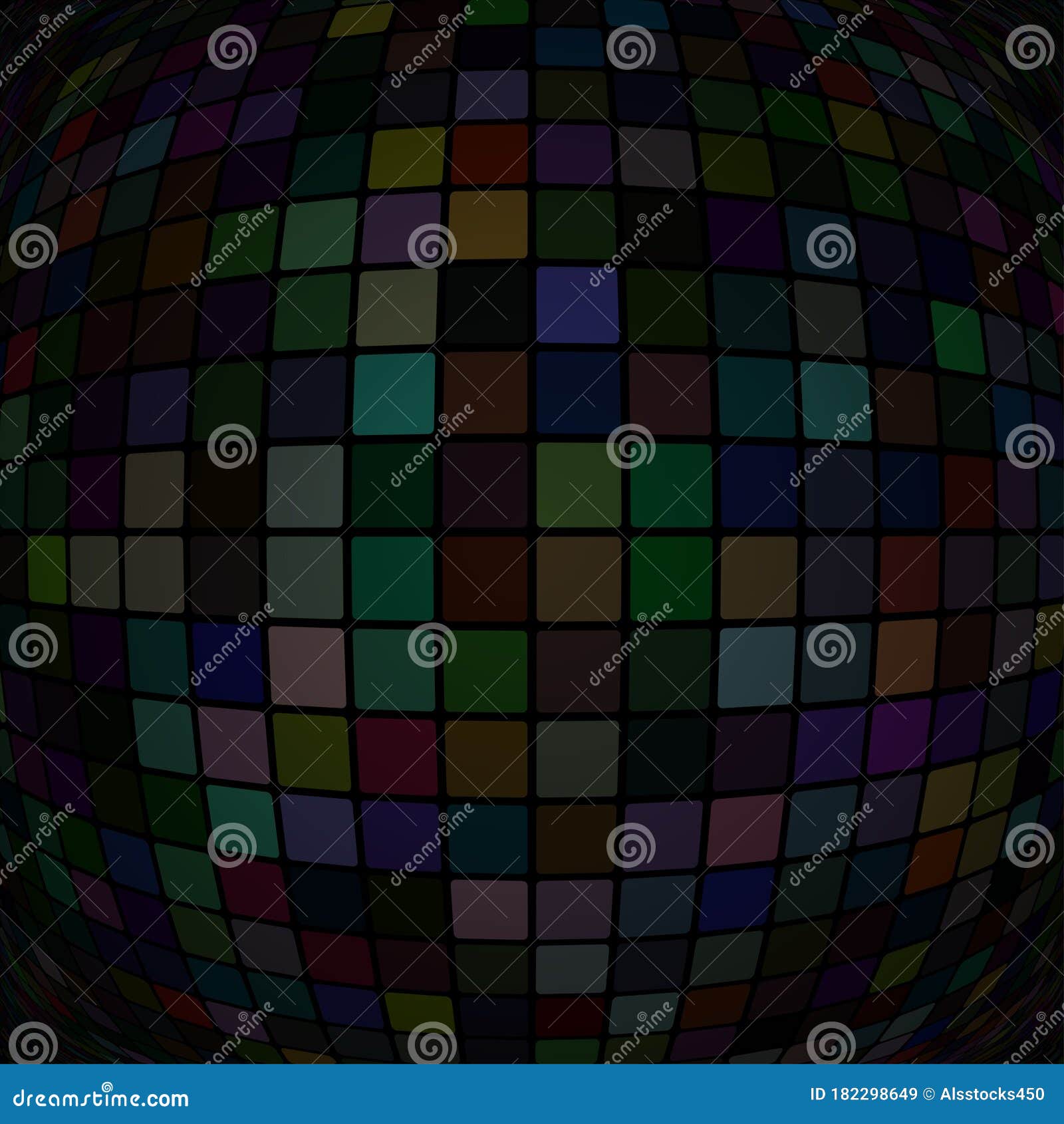 Abstract Background of Small Squares Stock Vector - Illustration of ...