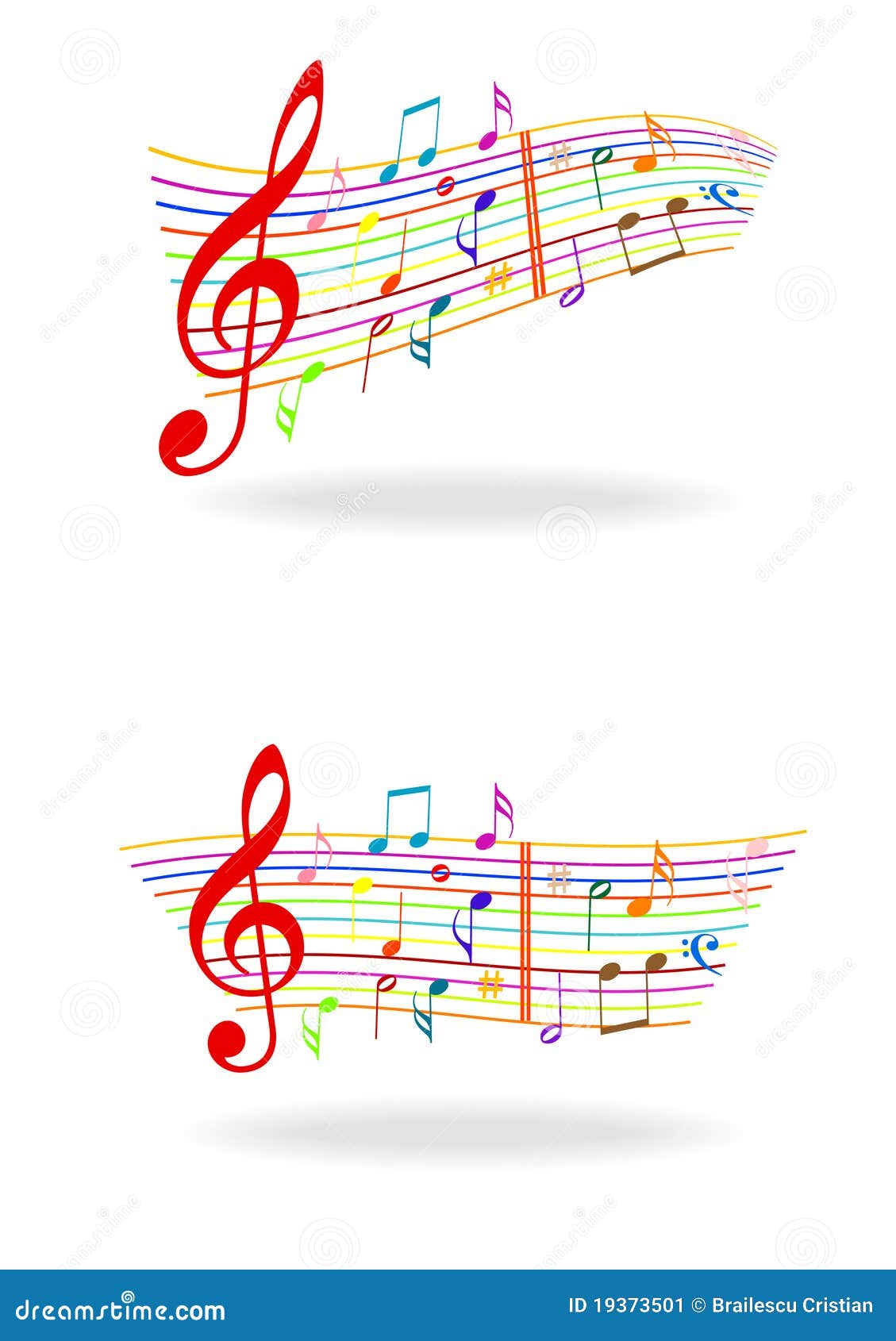 Abstract Illustration of a Stave Stock Vector - Illustration of concept ...