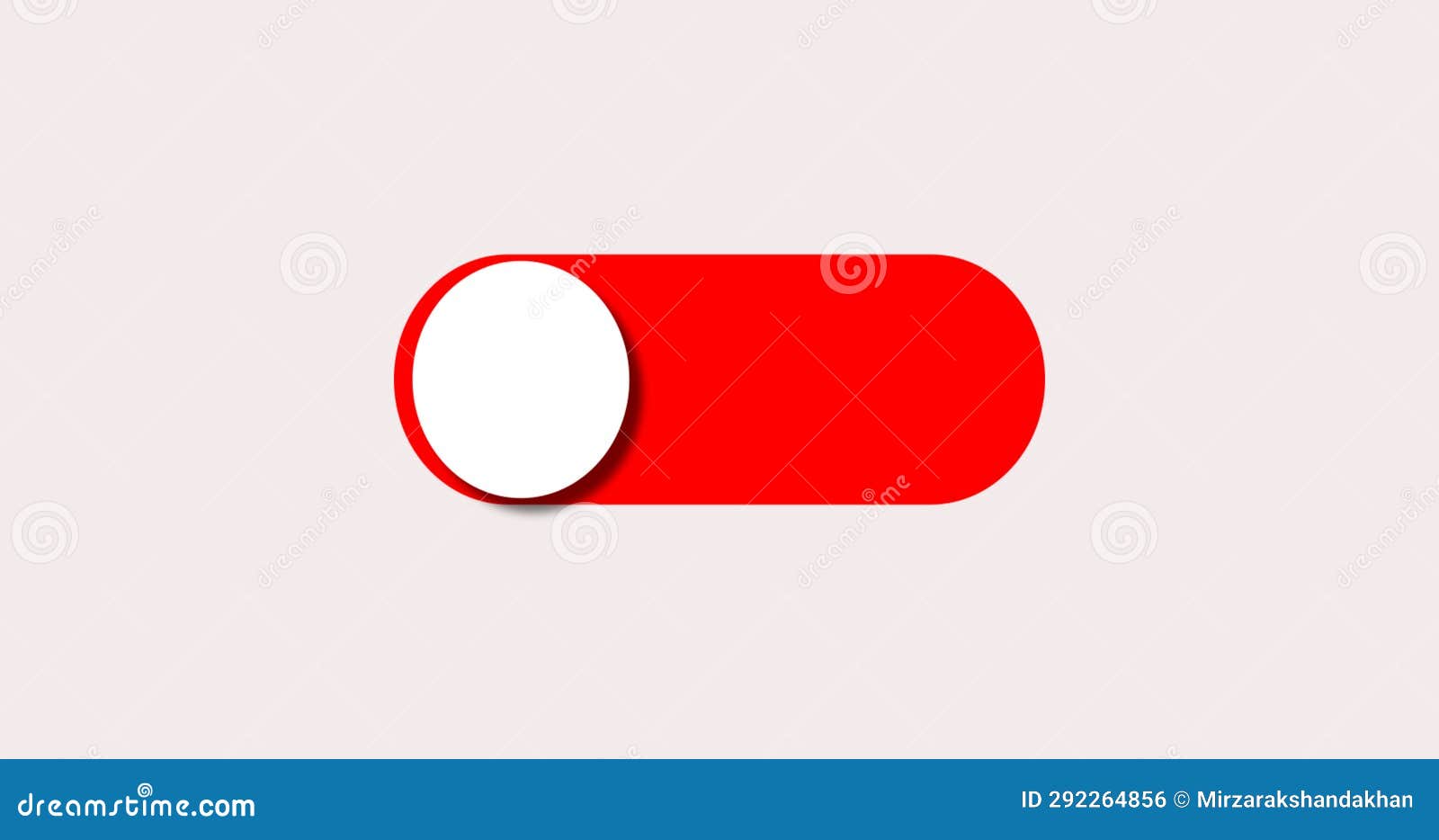Abstract Illustration Switch Turn on and Turn Off Button with Colorful ...