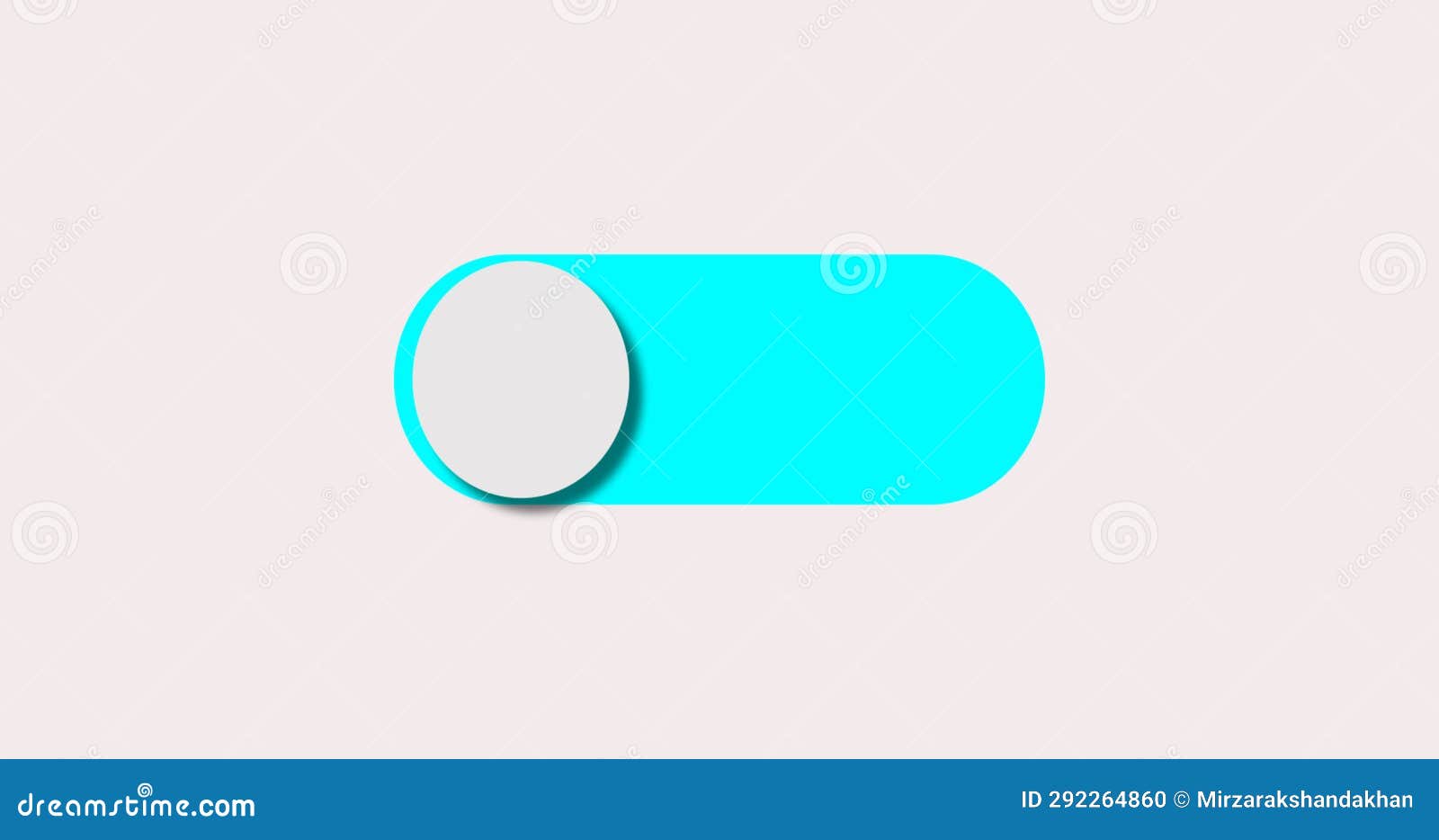 Abstract Illustration Switch Turn on and Turn Off Button with Colorful ...