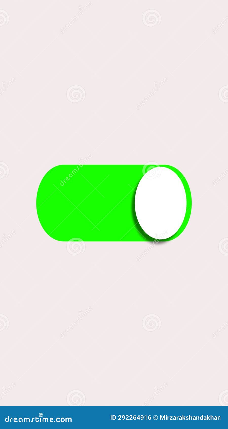 Abstract Illustration Switch Turn on and Turn Off Button with Colorful ...