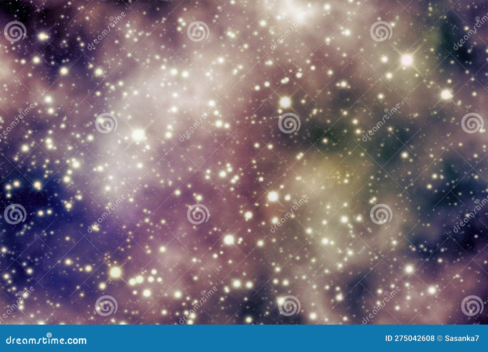 Cosmic background stock illustration. Illustration of nebula - 275042608