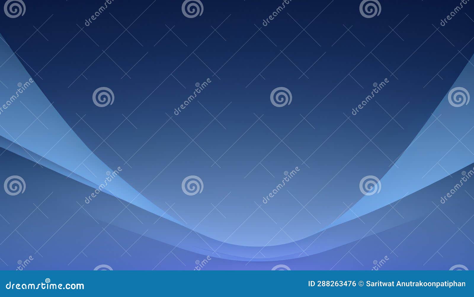 Abstract Illustration Vector Midnight Blue Gradient Wave Background ...