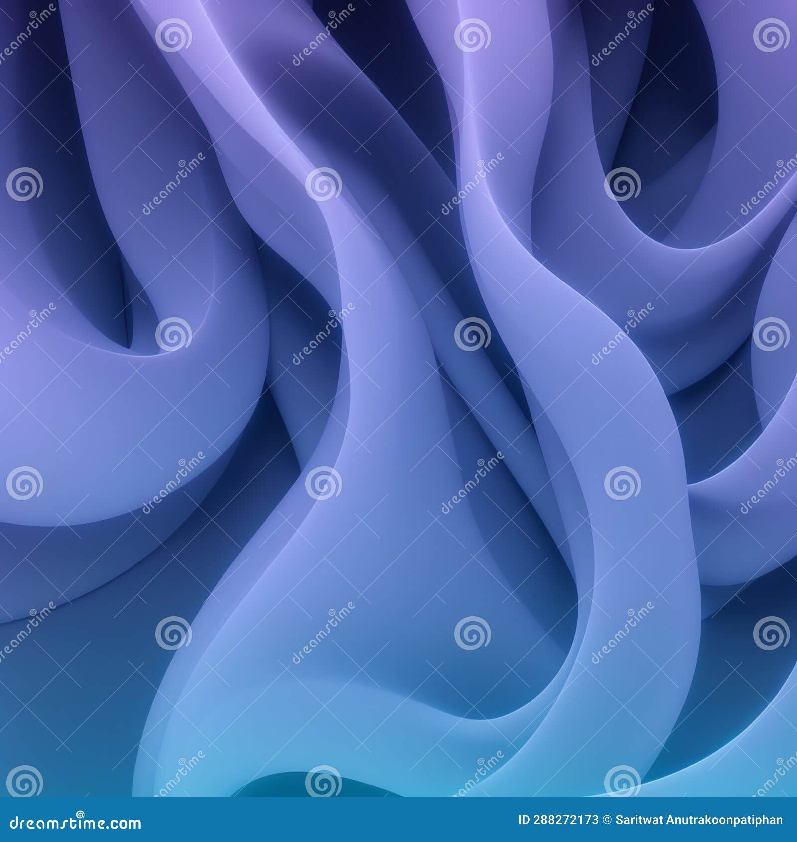 Abstract Illustration Vector Midnight Blue Gradient Wave Background ...