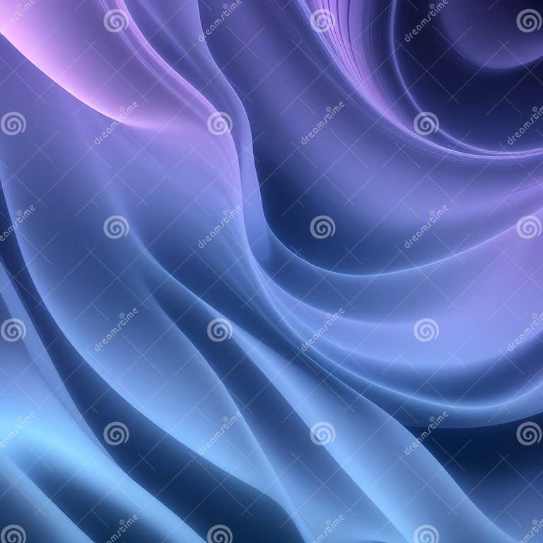 Abstract Illustration Vector Midnight Blue Gradient Wave Background ...