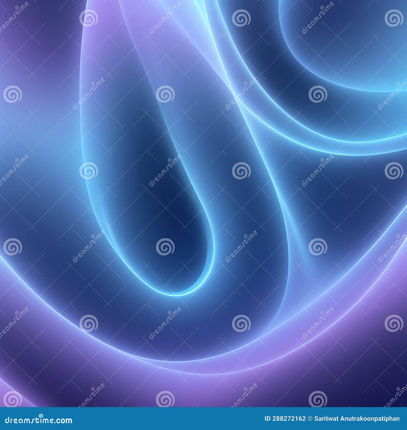 Abstract Illustration Vector Midnight Blue Gradient Wave Background ...