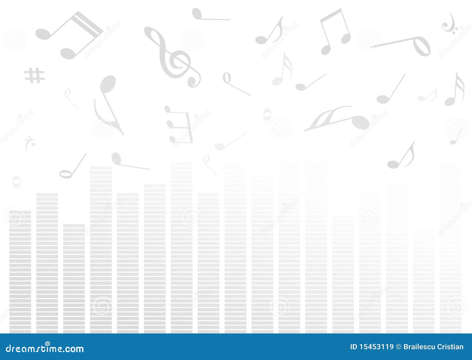 Abstract Illustration with Volume Bars Stock Vector - Illustration of ...