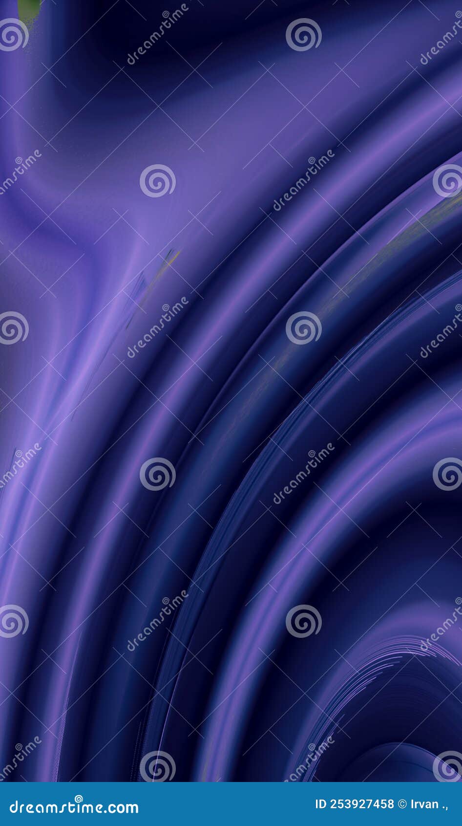 Abstract Illustration Waves with Purple Color Stock Illustration ...
