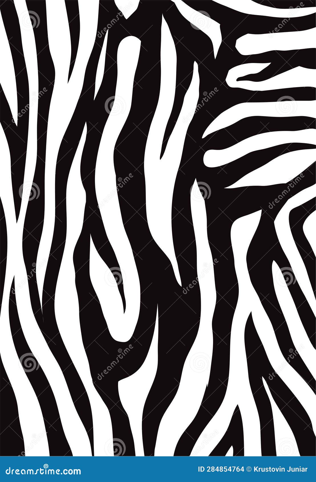 Zebra Stripes Seamless Pattern Vector Stock Vector - Illustration of ...