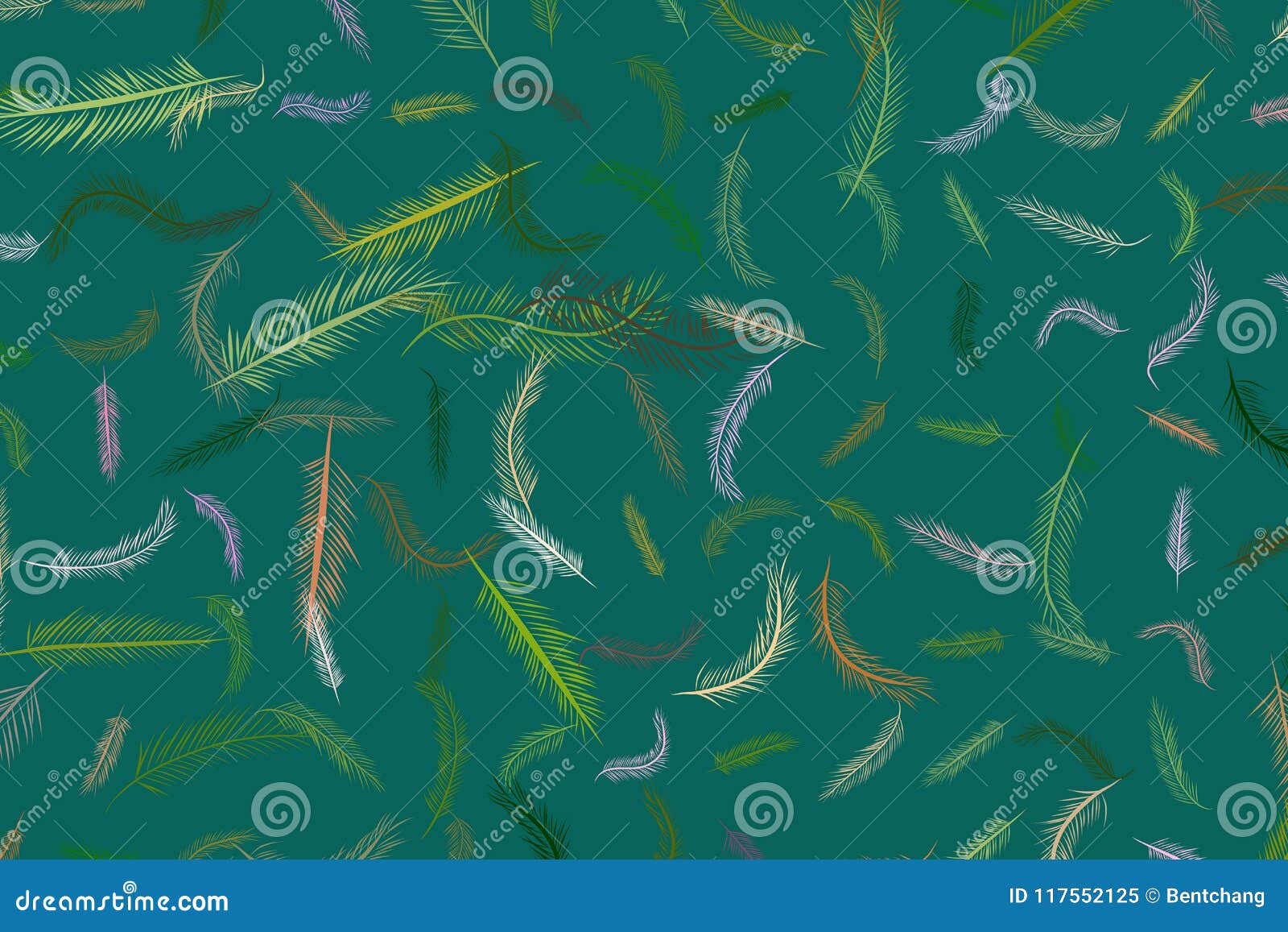 Abstract Illustrations of Feather, Conceptual. Texture, Effect, Color ...