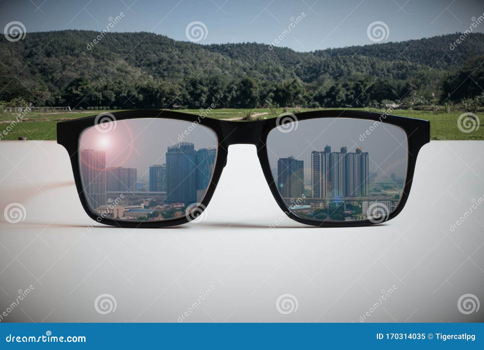 Abstract Illustrations Reflect the Vision of a Real Estate Developer.by ...