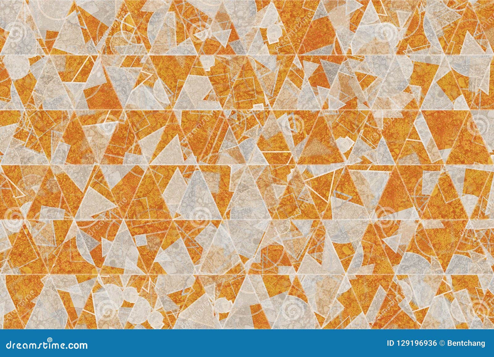 Abstract Illustrations of Triangle Strip, Conceptual. Pattern, Surface ...