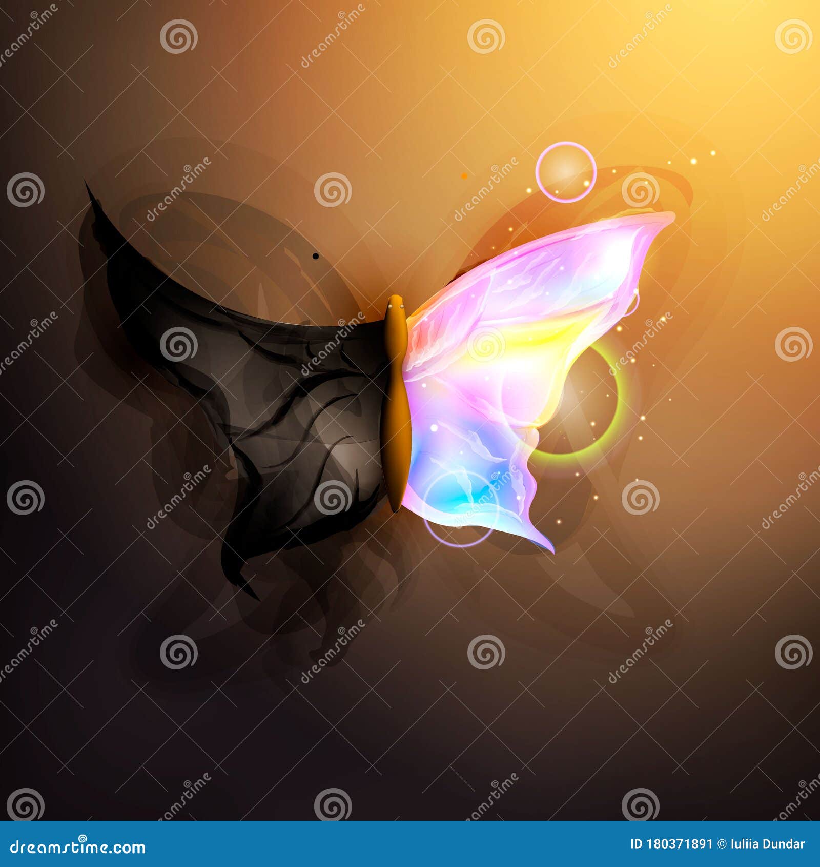 Abstract Image of Birth and Death. Life Time Concept. Stock Vector ...