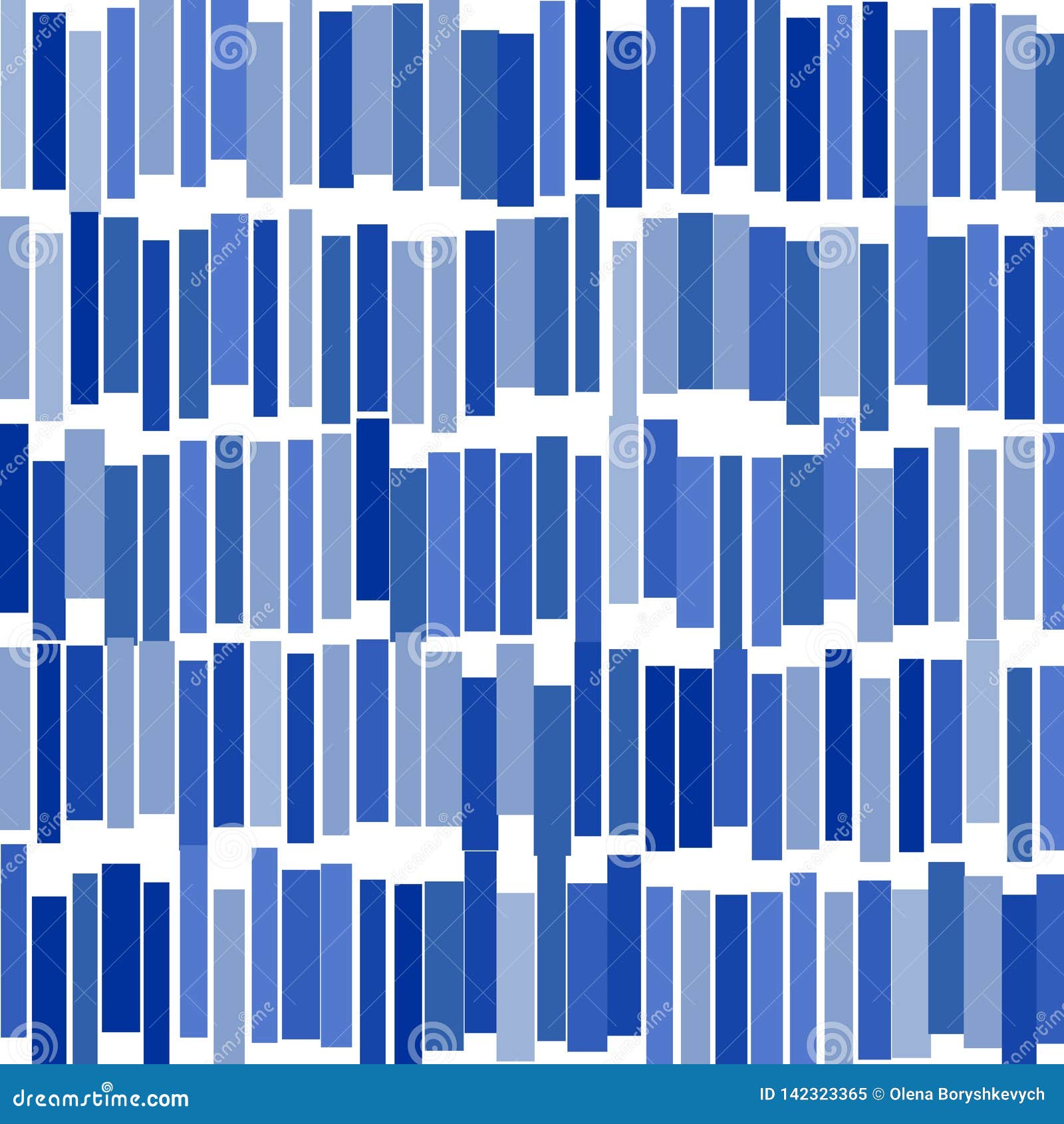 Abstract Image of Blue Rectangles Stock Vector - Illustration of modern ...