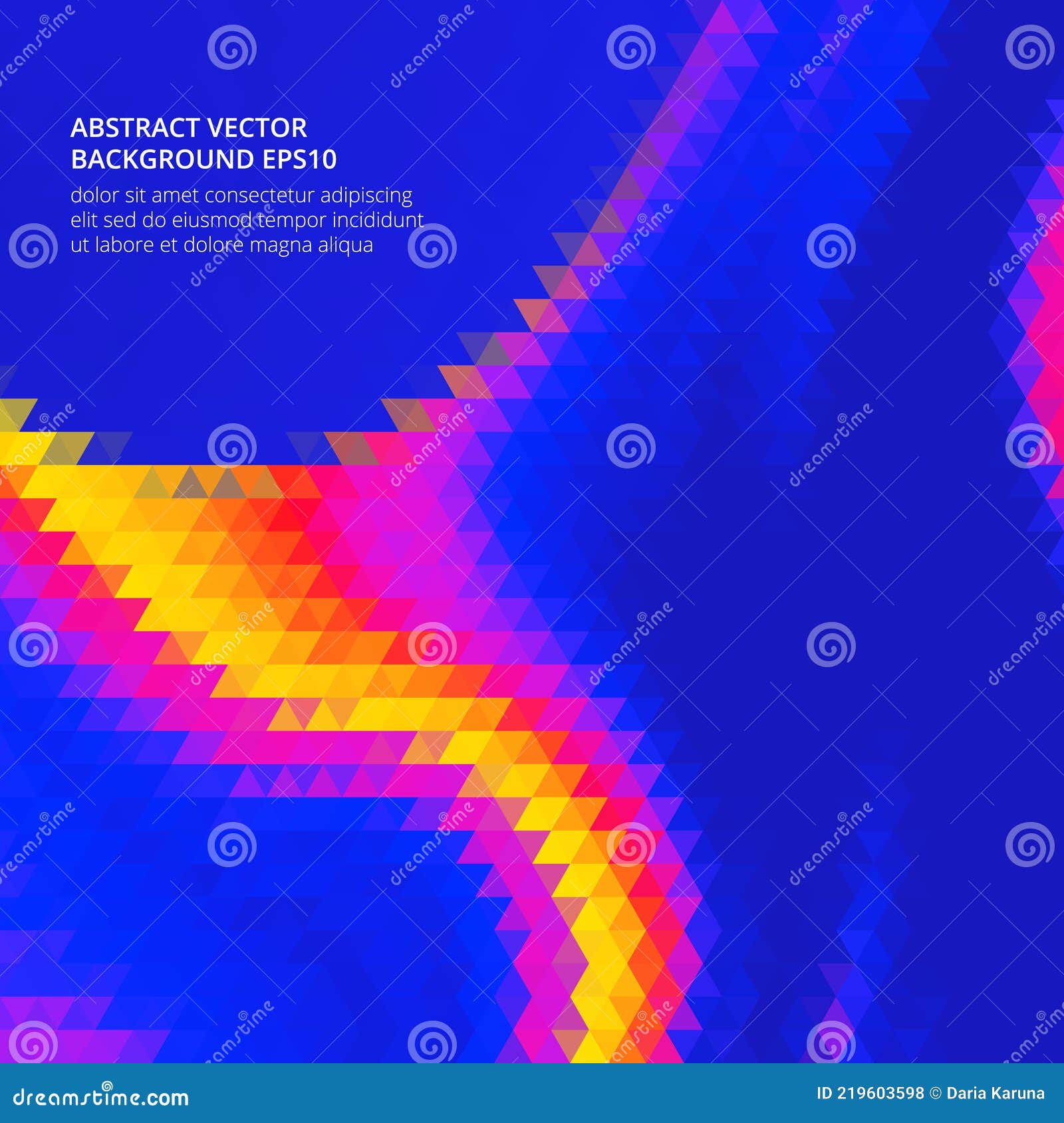 Abstract Image for Bright and Creative Design. Stock Vector ...