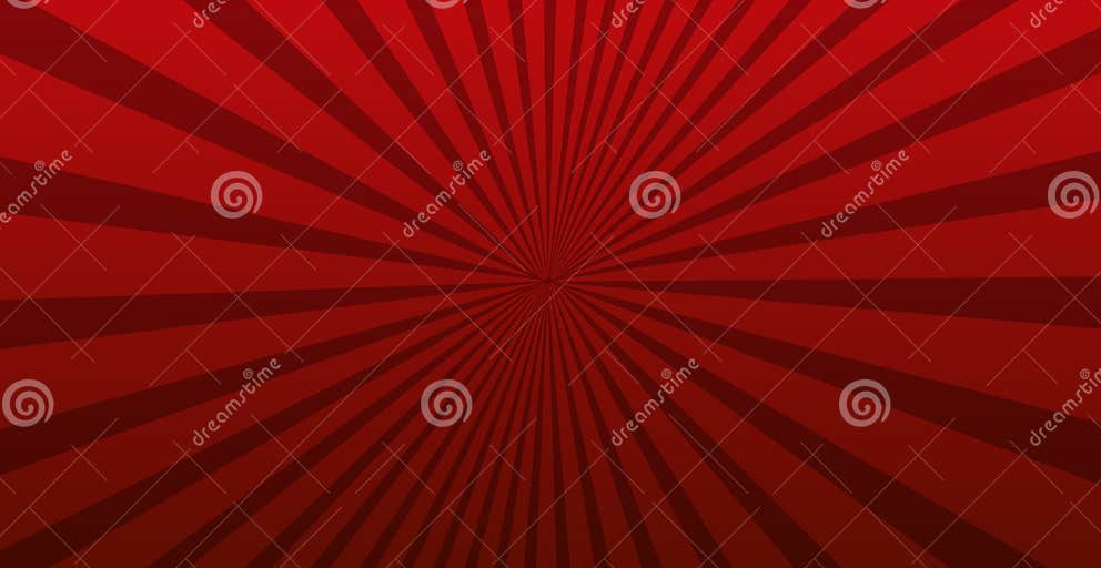 Abstract Image, Burgundy Rays of the Sun on a Red Background - Vector ...